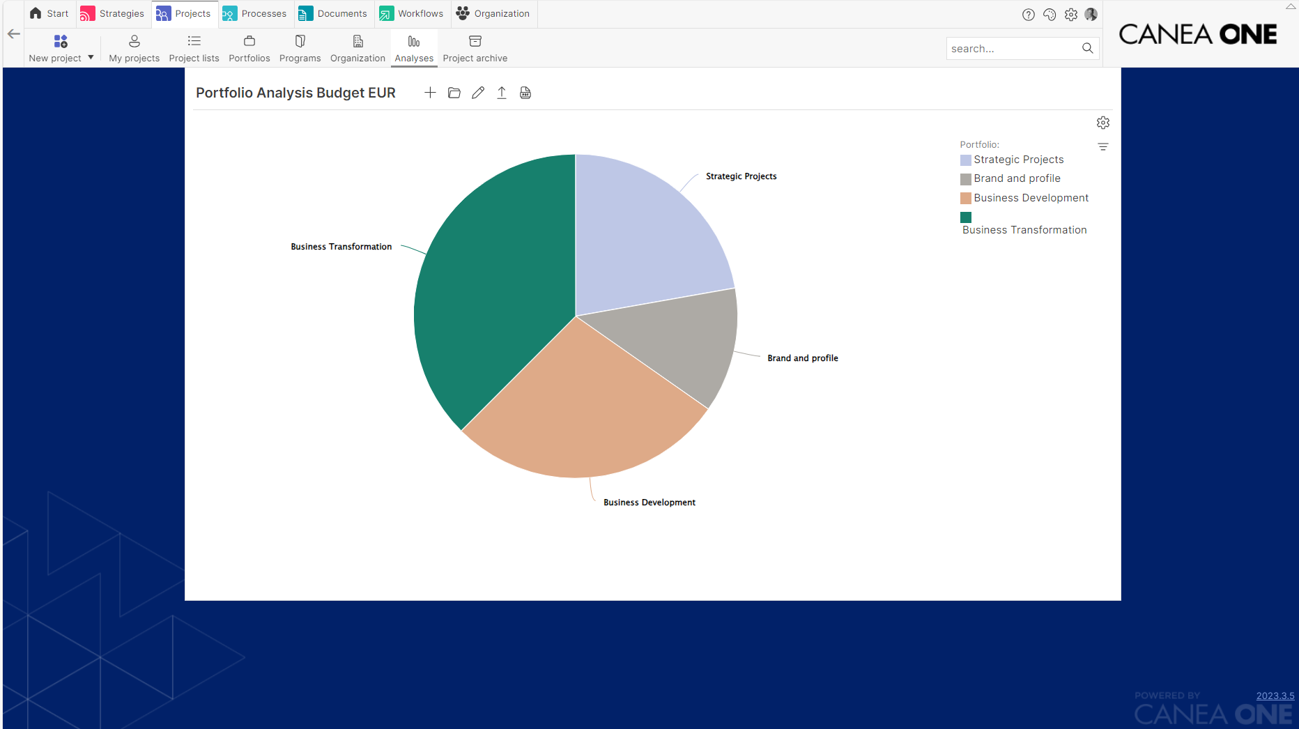 CANEA Project – Project management