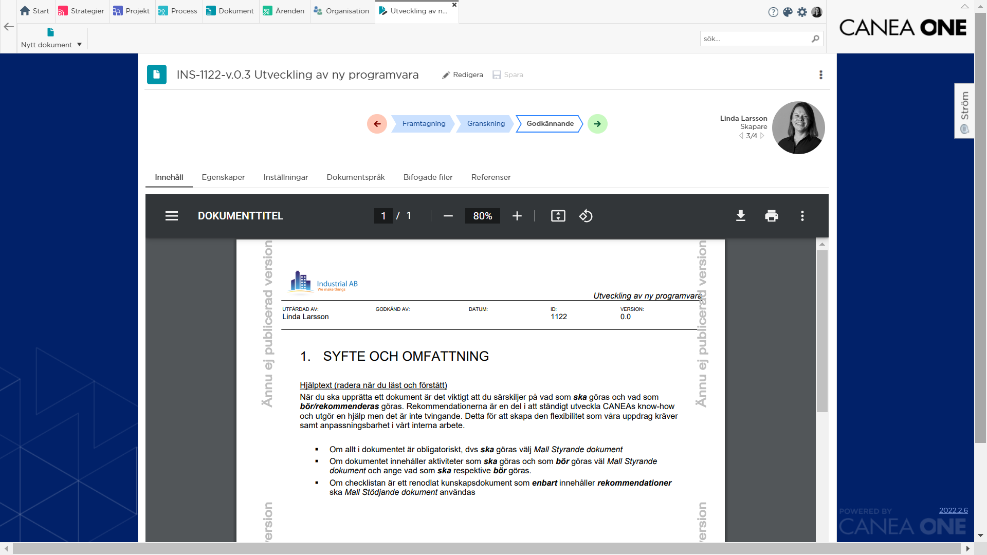 Document management | CANEA