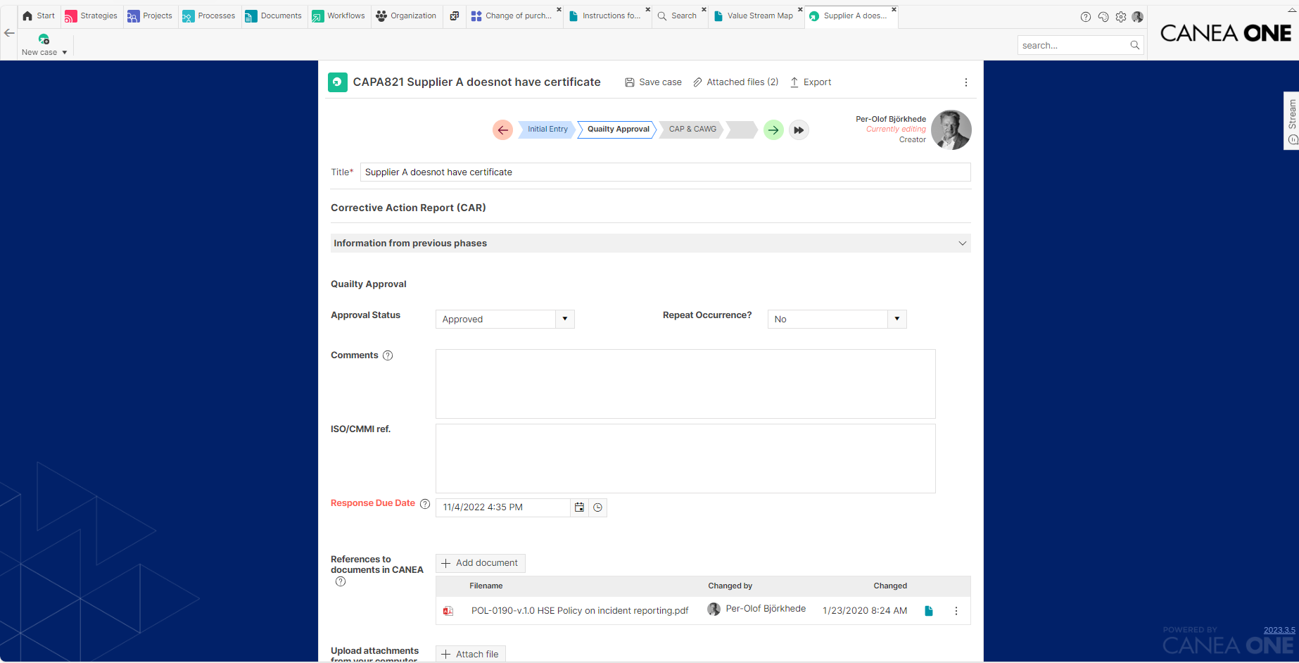 Life science | CANEA ONE