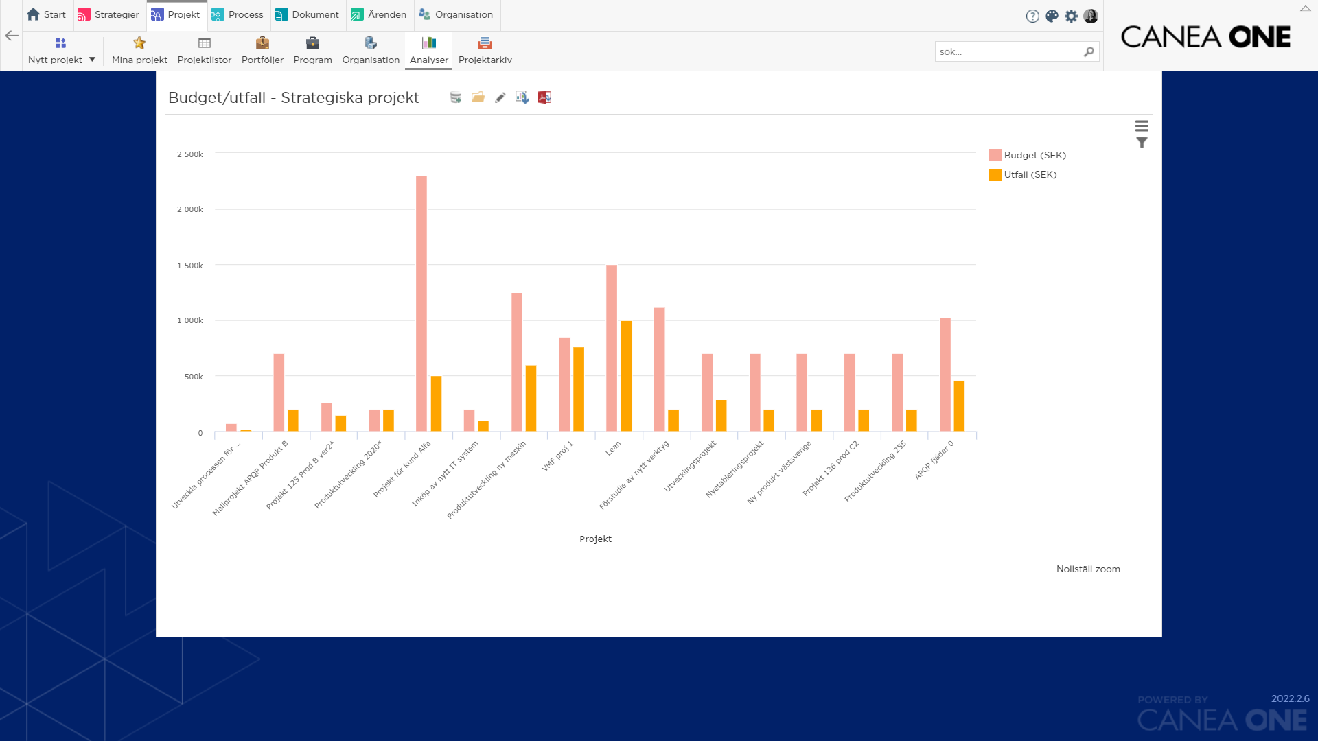 CANEA Project – Project management