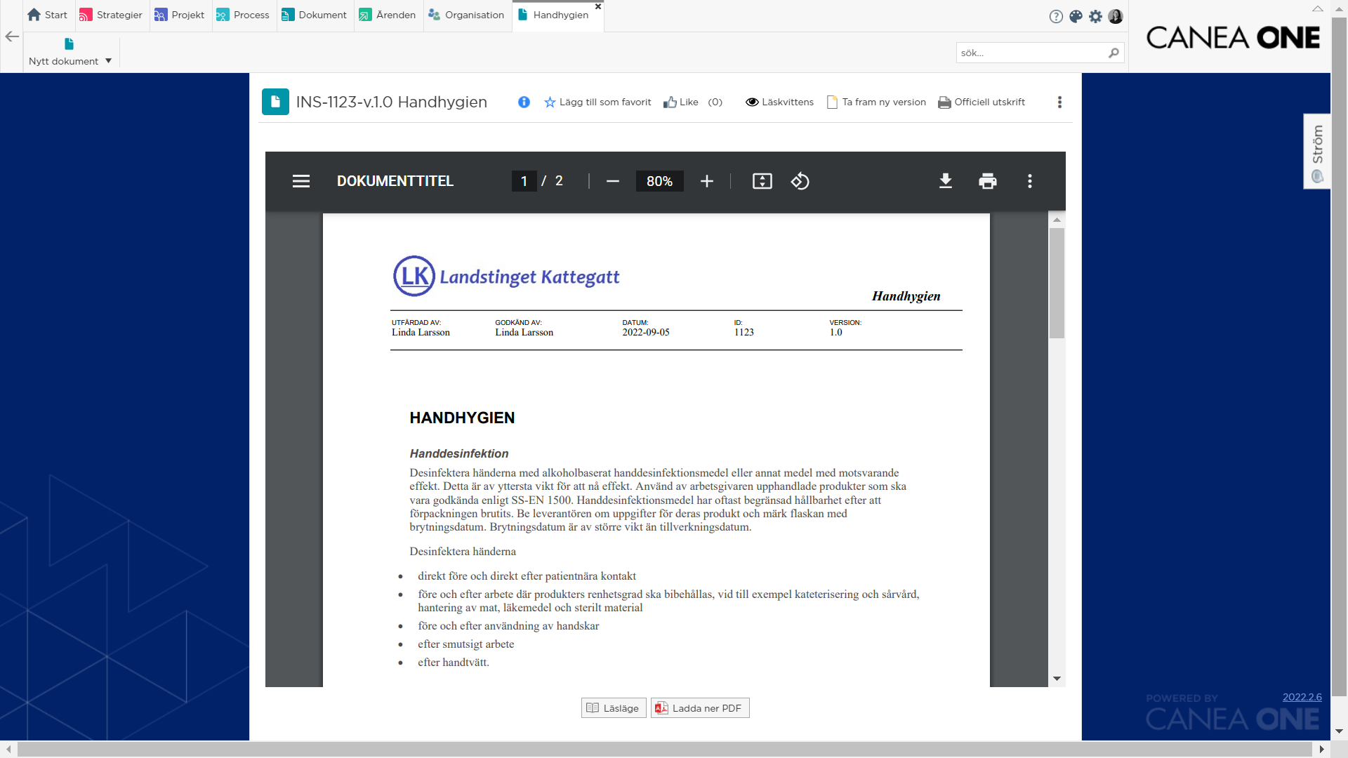 Health and social care | CANEA ONE